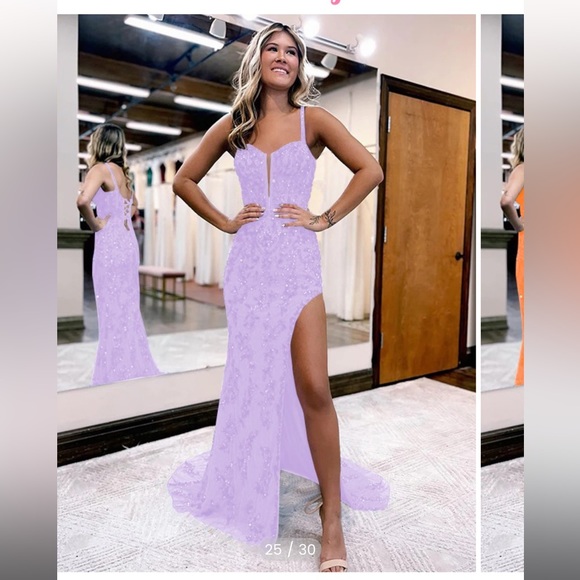 prom lily | Dresses | Prom Lily Prom Dress Lilac Size 2 | Poshmark